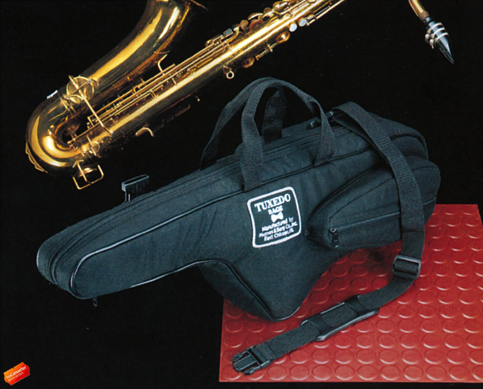 Alto Saxophone Gig Bag - Humes and Berg Tuxedo – Musicity.com
